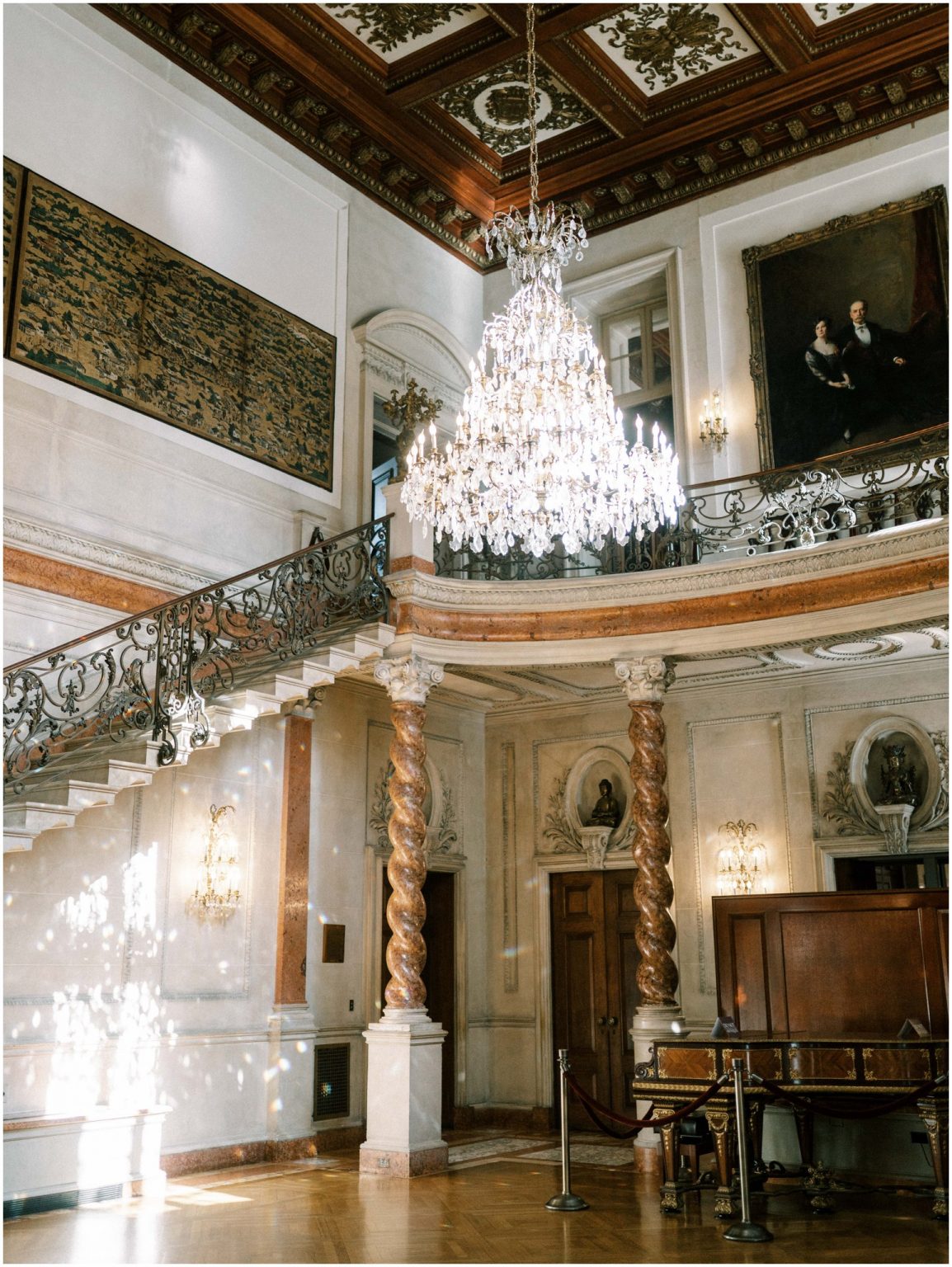 Anderson House Wedding Editorial at Anderson House in Washington DC